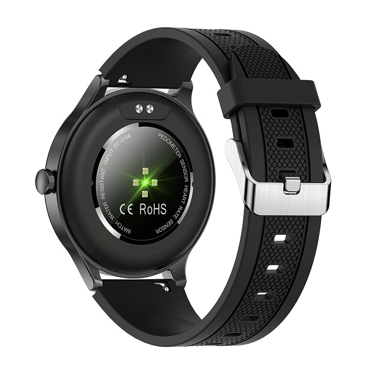 Смарт часовник Techmoon, 1.3" Full Touch, Известия за обаждания/Sms ...