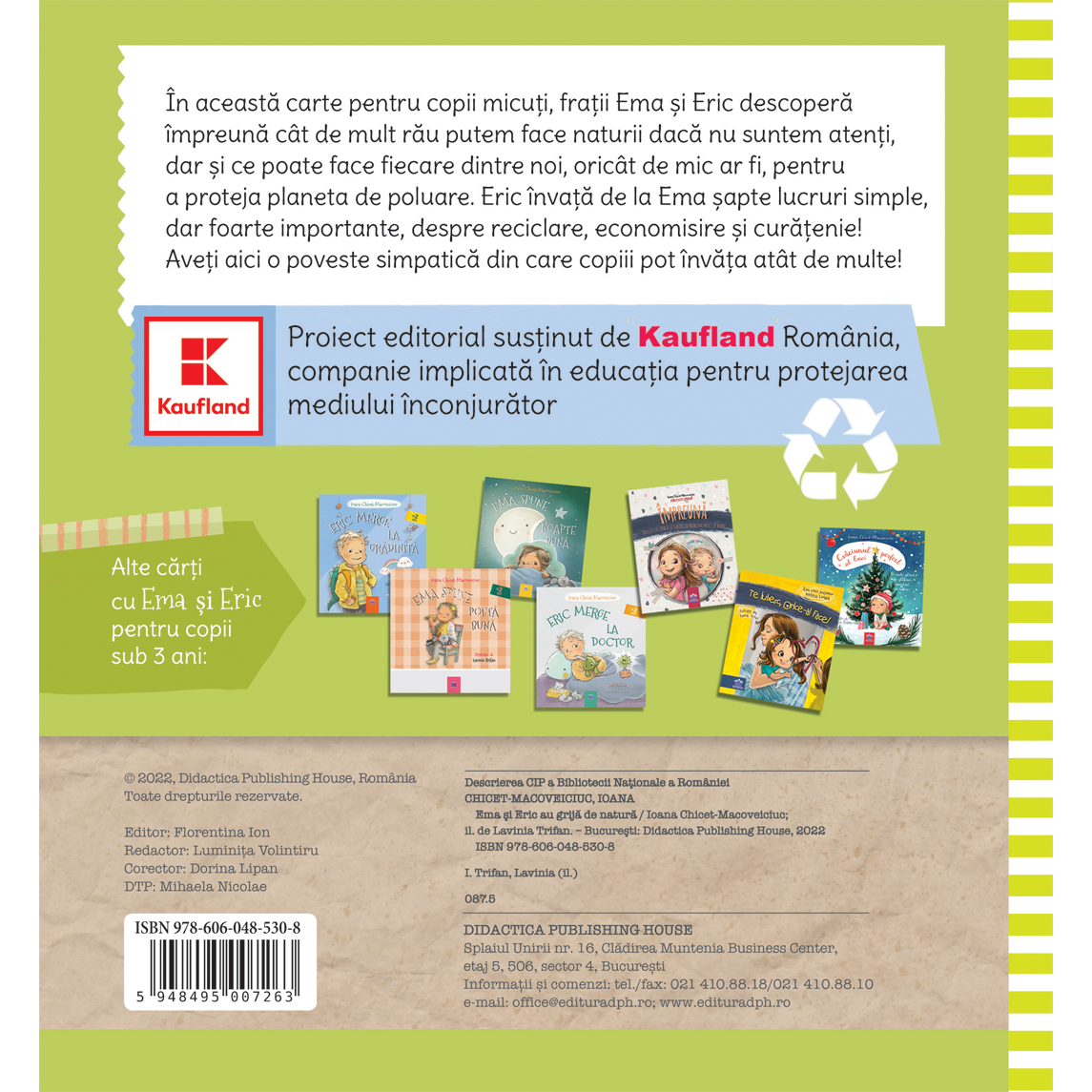 Ema si Eric au grija de natura, Ioana Chicet-Macoveiciuc - eMAG.ro