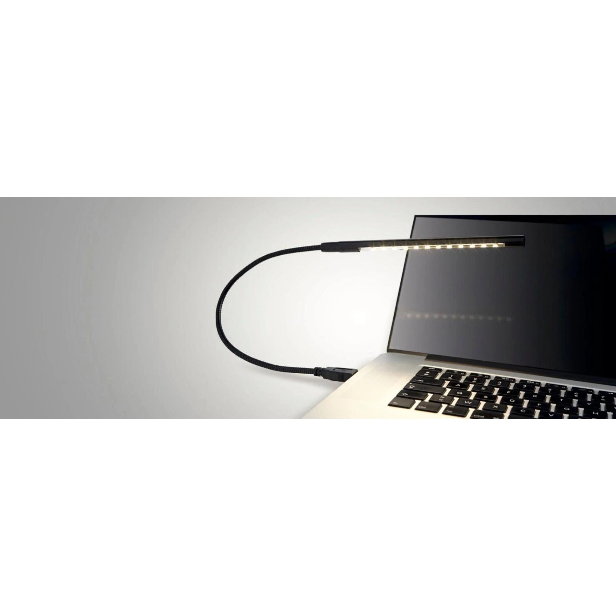 Lampa LED USB Flexi, 85 lumeni, IP20, negru - eMAG.ro