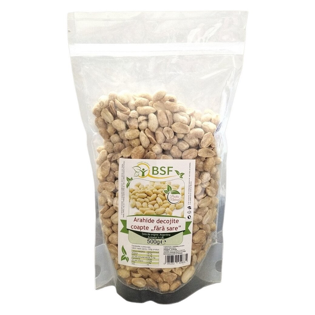 Arahide decojite coapte fara sare 500g - eMAG.ro