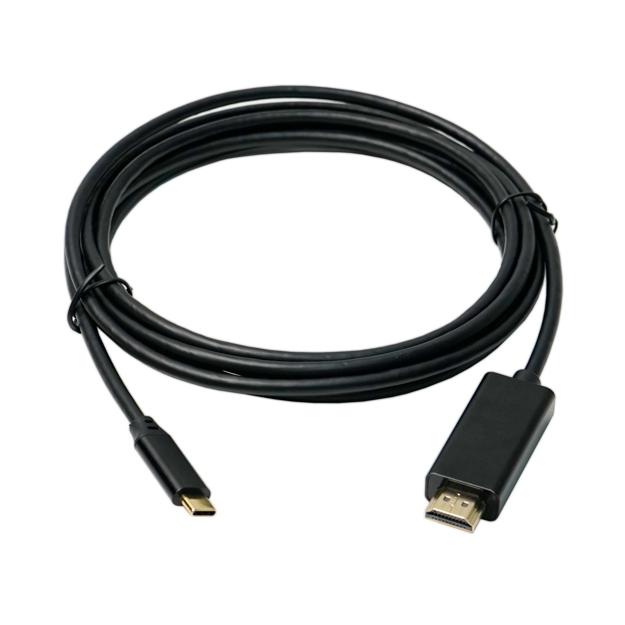 Cablu USB C la HDMI, 4K 60Hz, 3m, Negru - eMAG.ro