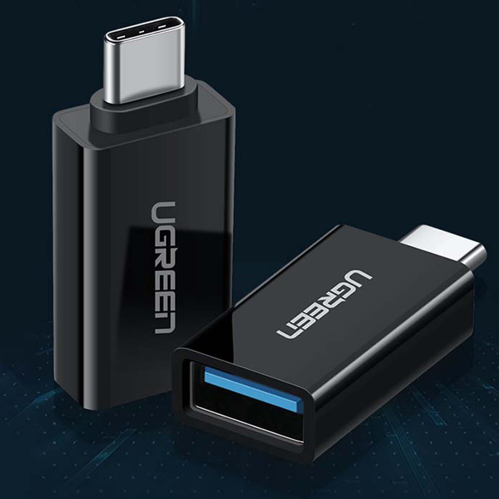 Adaptor OTG USB la tip C, 5Gbps, Ugreen, negru - eMAG.ro