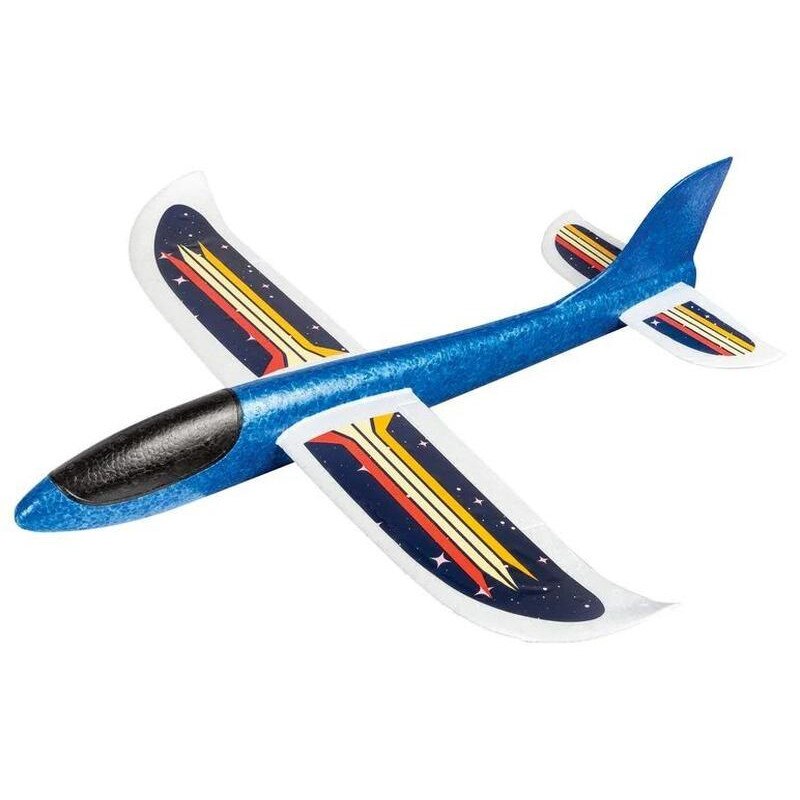 Avion planor din polistiren in punga 10 x 48 x 46 cm 5+ ani - eMAG.ro