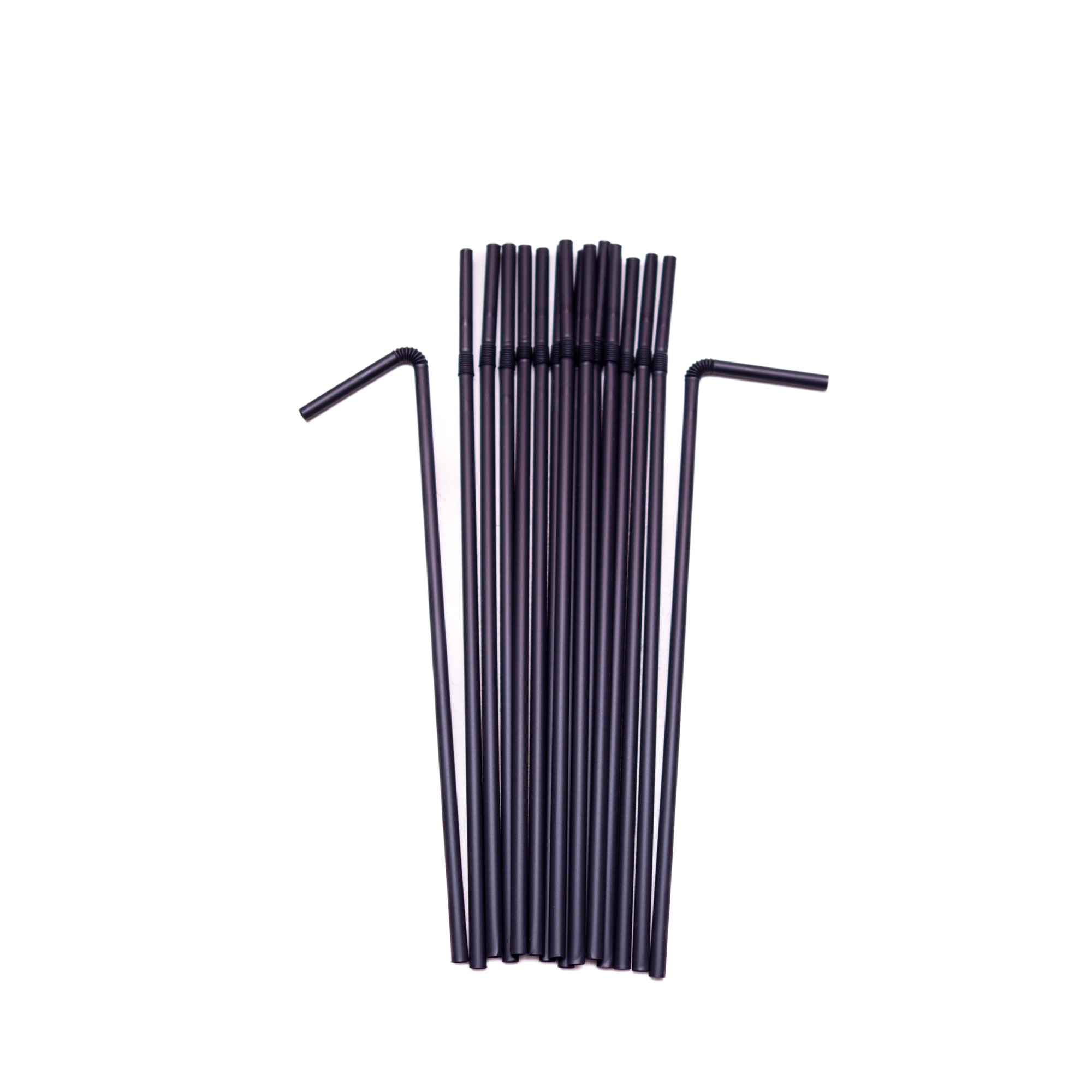 Set 500 Paie Negre Flexibile Biodegradabile si Compostabile - eMAG.ro