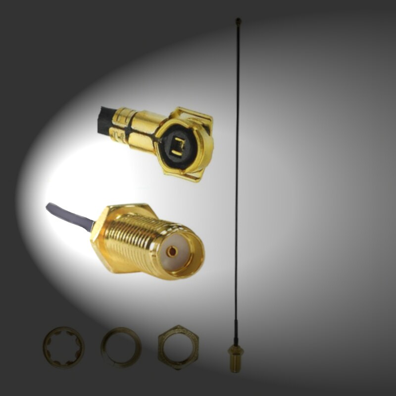Adaptor Pigtail MHF4 IPX IPEX - SMA 0.81 mm, 10 cm - eMAG.ro