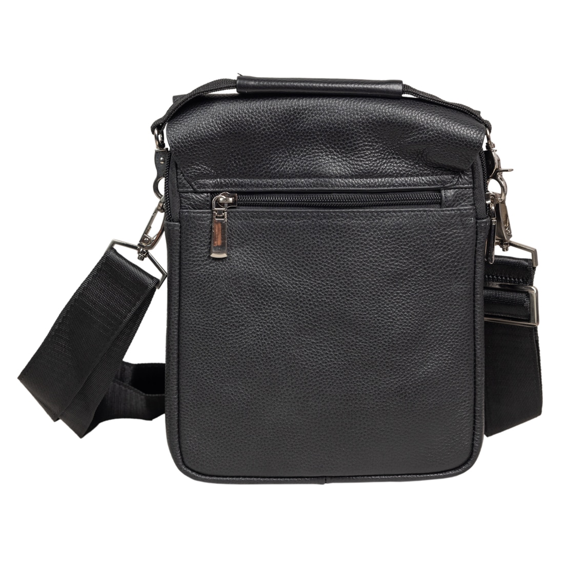 Geanta piele barbati, Toro Nero, Aidin medium, negru - eMAG.ro