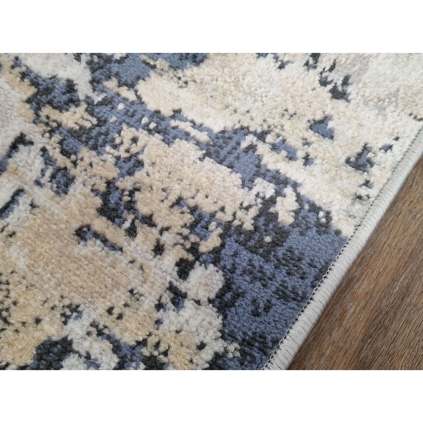 Covor Rainbow, 60 x 100 Gri Deschis/Bej 0013A - eMAG.ro