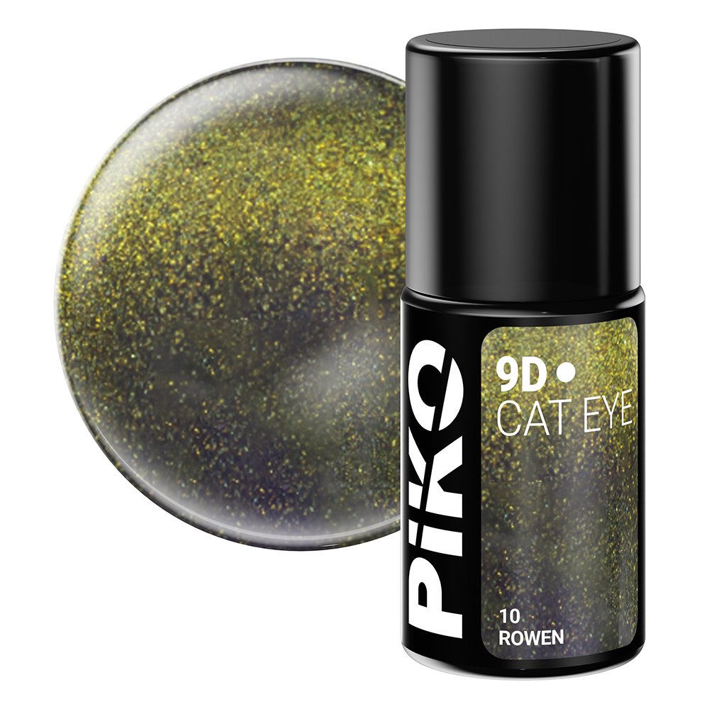 Oja semipermanenta Piko, 9D Cat Eye, 7 g, 10 Rowen - eMAG.ro