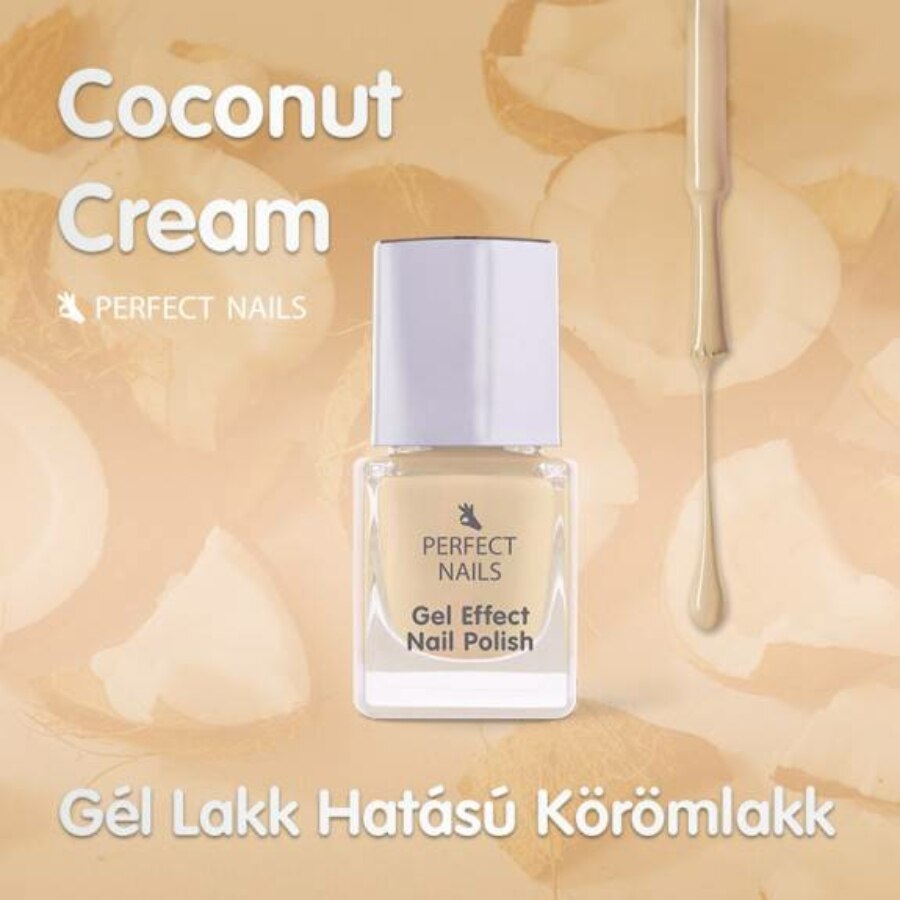 Perfect Nails Gel Oja cu efect Lac 019 Crema Cocos 7ml - eMAG.ro