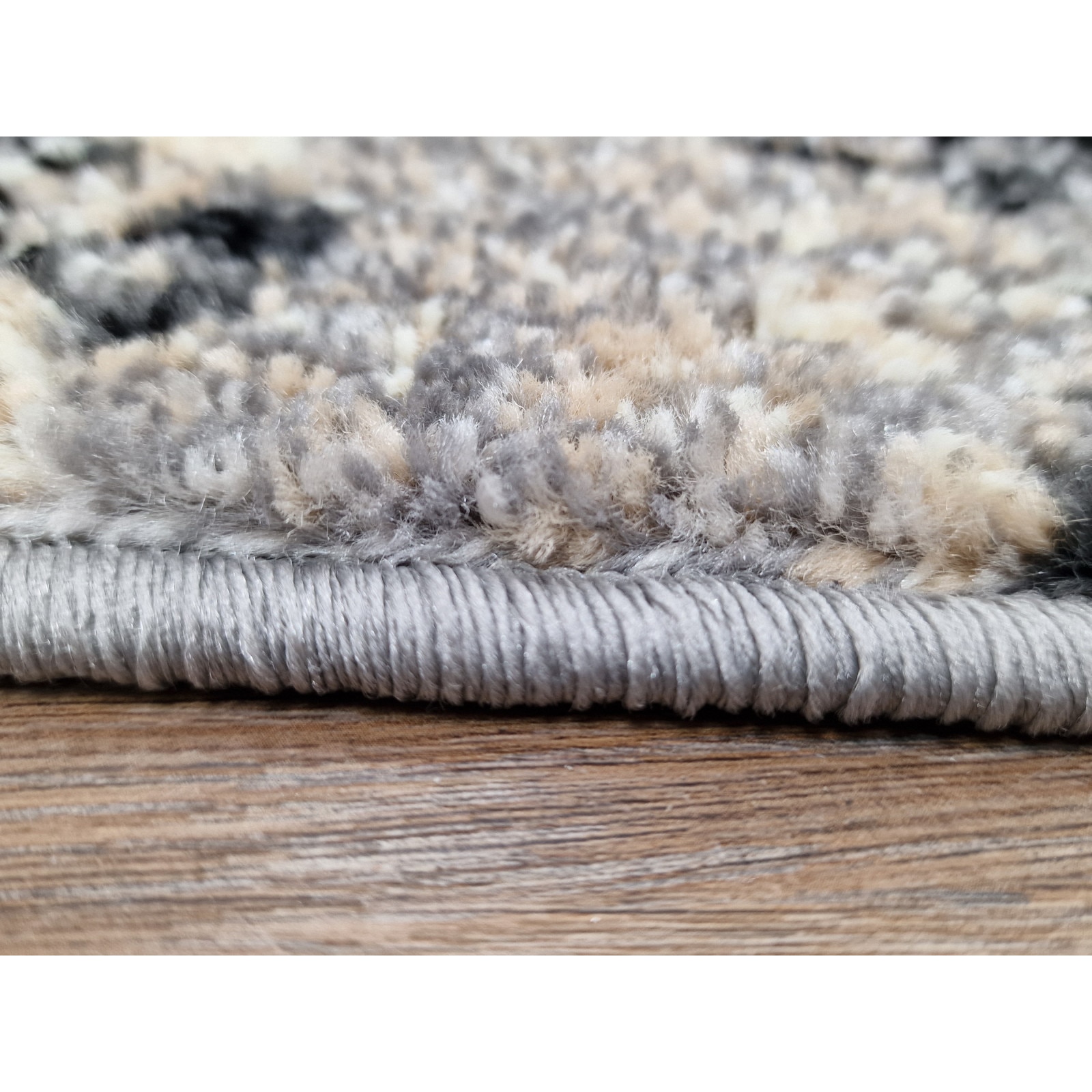 Traversa Twist, 80 x 400 Gri Deschis/Caramel 1867A - eMAG.ro