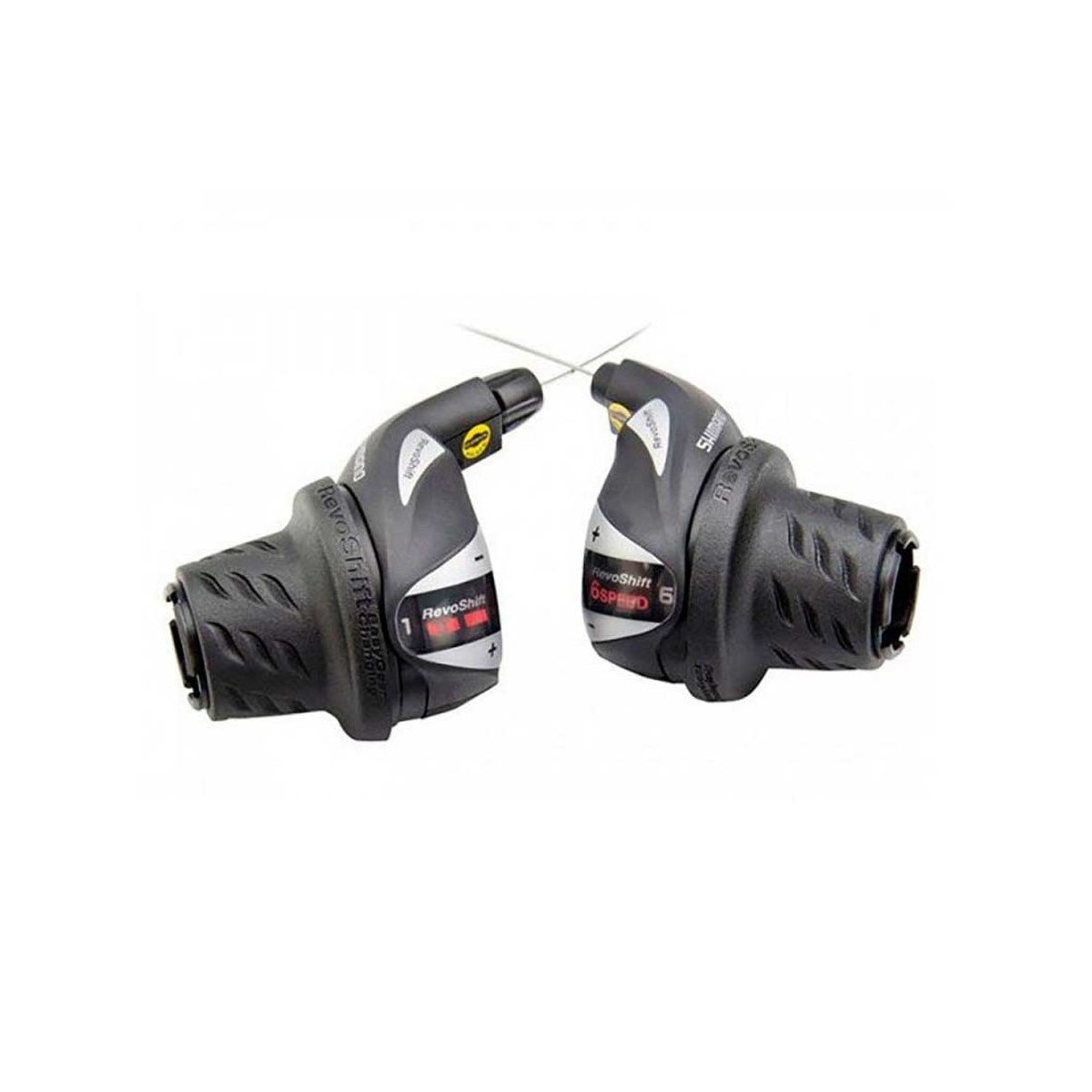 Комплект за скорости Shimano, за велосипед, 6х3 скорости, с кабели ...