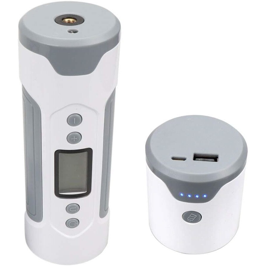 Pompa de aer electrica, compresor auto portabil, 4 moduri de lucru, cu ...