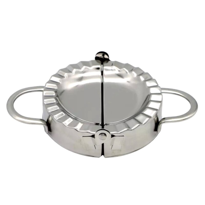 Set forma si cutit pentru aluat ravioli, inox, Gonga® Argintiu - eMAG.ro
