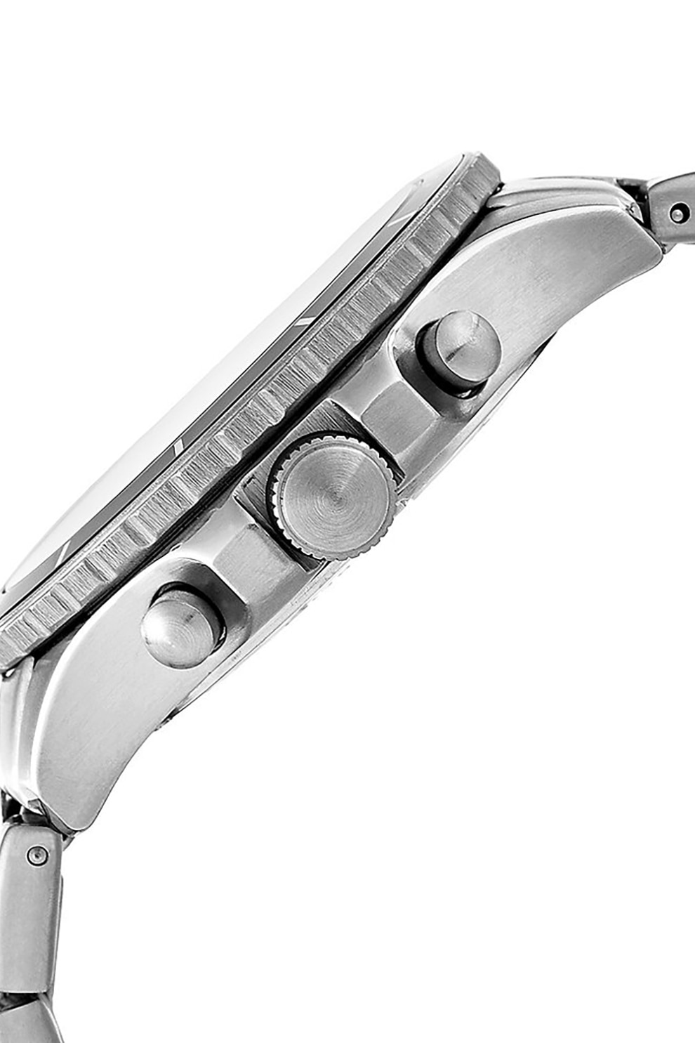 Fossil, Часовник от неръждаема стомана с хронограф, Сребрист - eMAG.bg