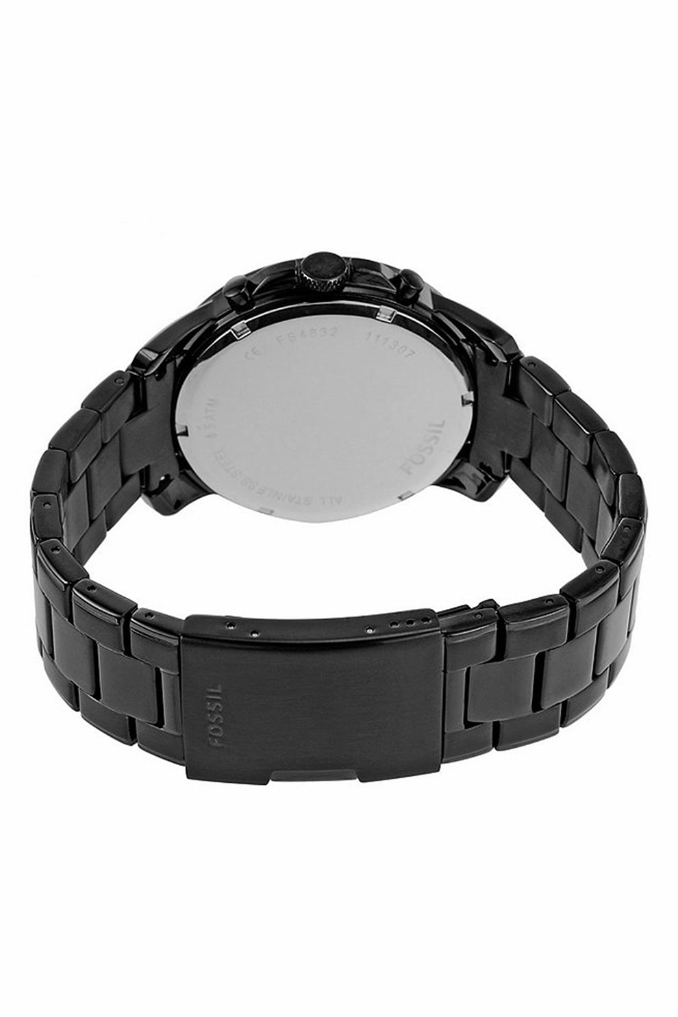 Fossil, Ceas cronograf de otel inoxidabil, Negru - eMAG.ro