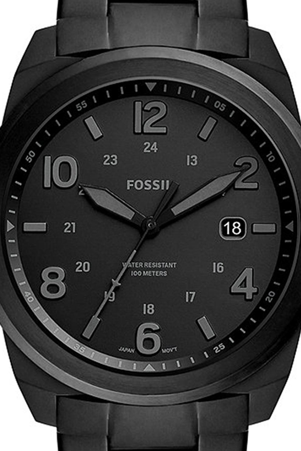 Fossil, Ceas de otel inoxidabil, Negru - eMAG.ro