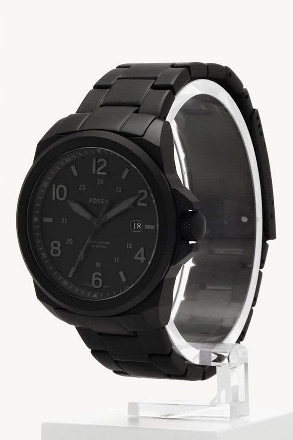 Fossil, Ceas de otel inoxidabil, Negru - eMAG.ro