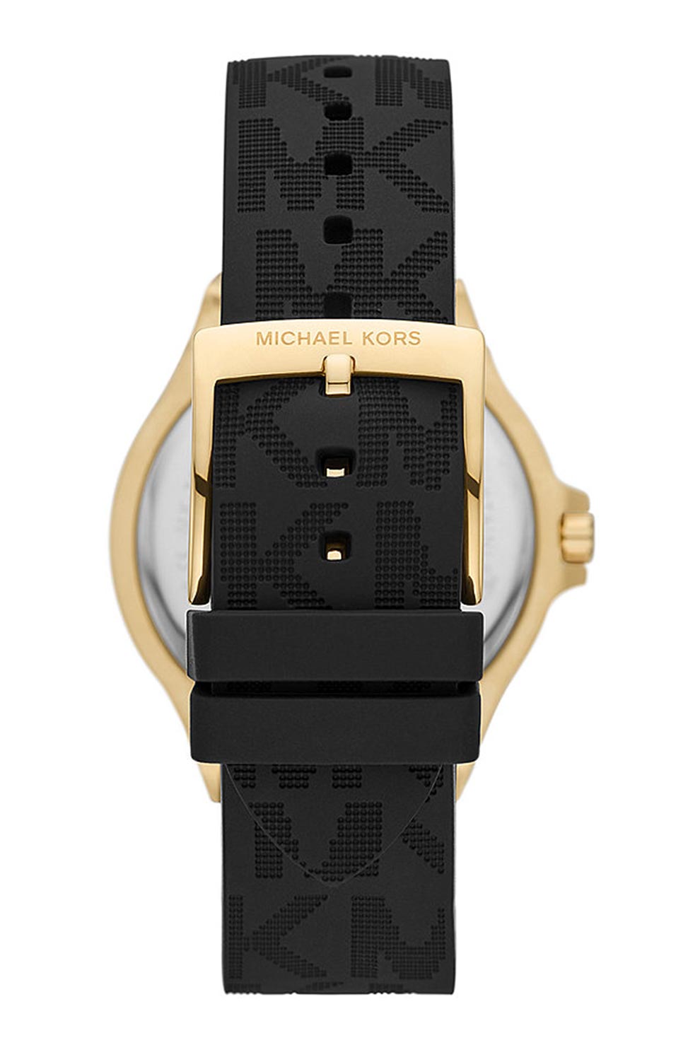 Michael Kors, Часовник с три стрелки и кристали, Черен - eMAG.bg