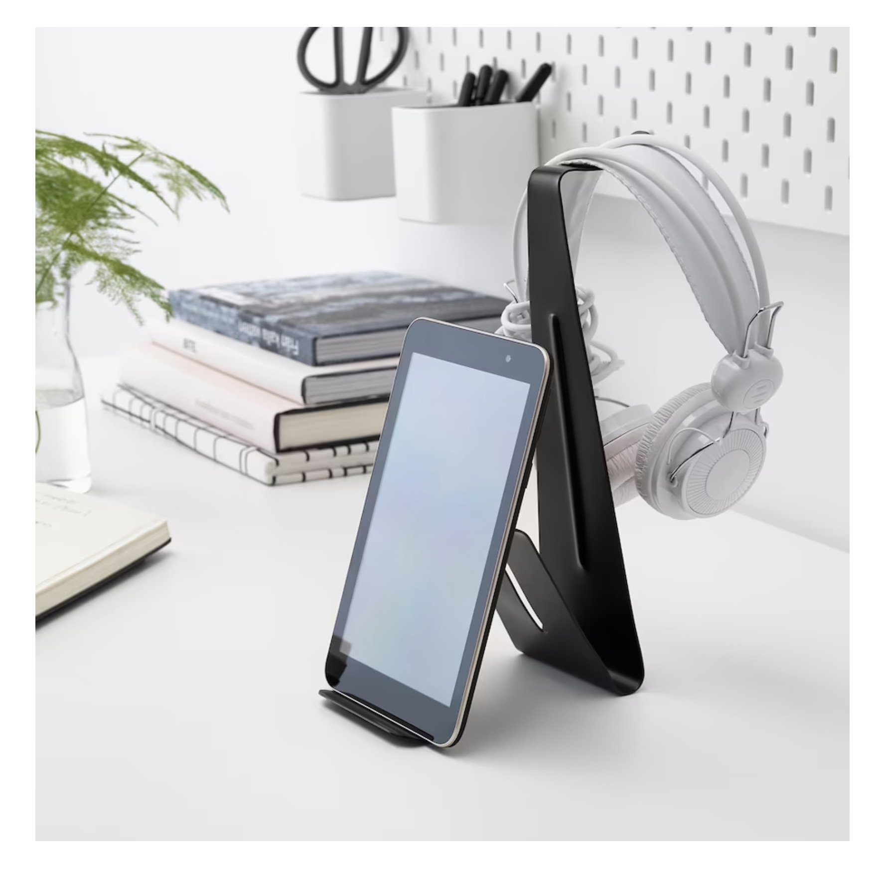 Suport tip stand metalic pentru telefon, tableta, casti sau alte ...