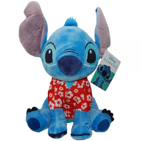 Jucarie de plus Lilo & Stitch - Stitch Hawaii, cu sunete, 28 cm - eMAG.ro