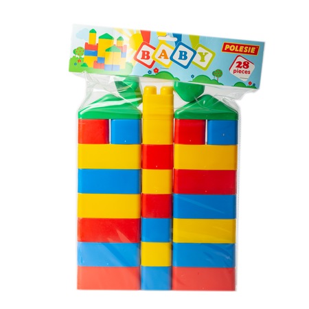 Set de constructie 28 piese multicolor - eMAG.ro