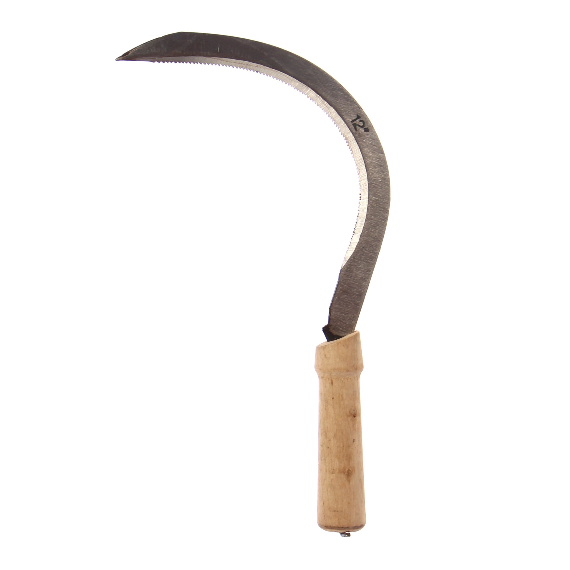 Secera Grunman S33, confectionata din otel, cu coada lemn, 28 cm - eMAG.ro