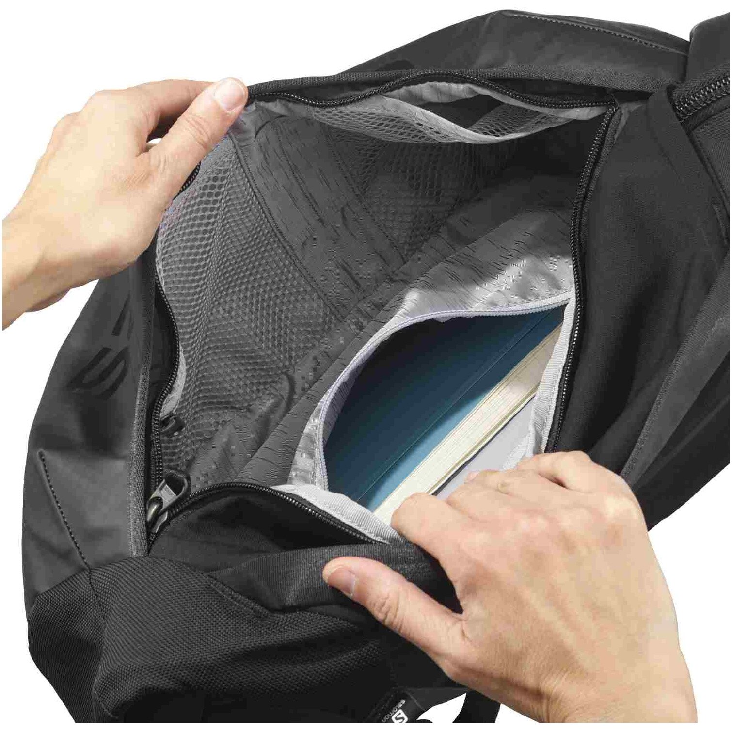 Rucsac drumetie Salomon OUTLIFE PACK 20 litri, unisex, negru - eMAG.ro