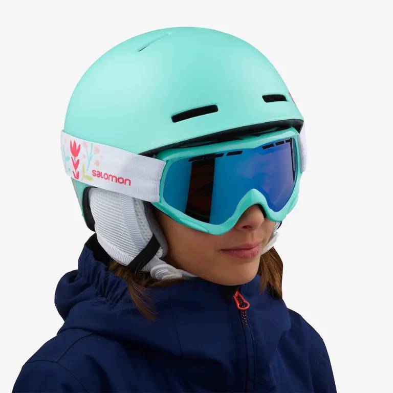 Casca ski Salomon GROM, Copii, KS 49-53cm, turcoaz - eMAG.ro