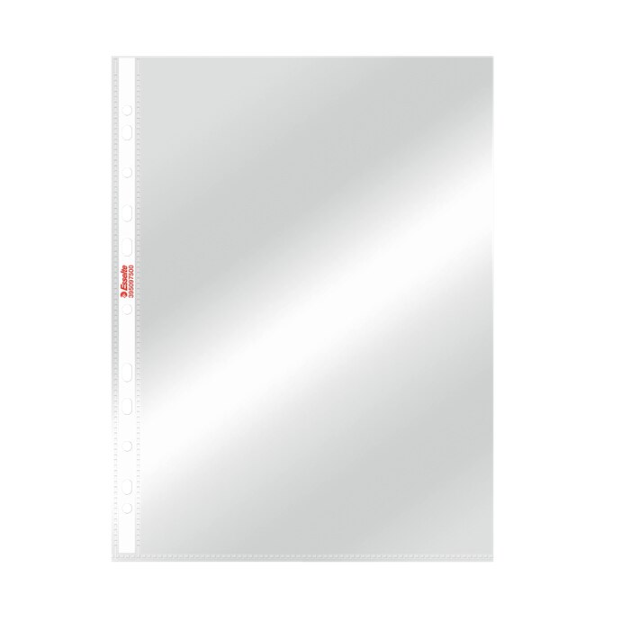 Pachet folii protectie documente A4 22 x 30 cm Esselte Deluxe, material ...