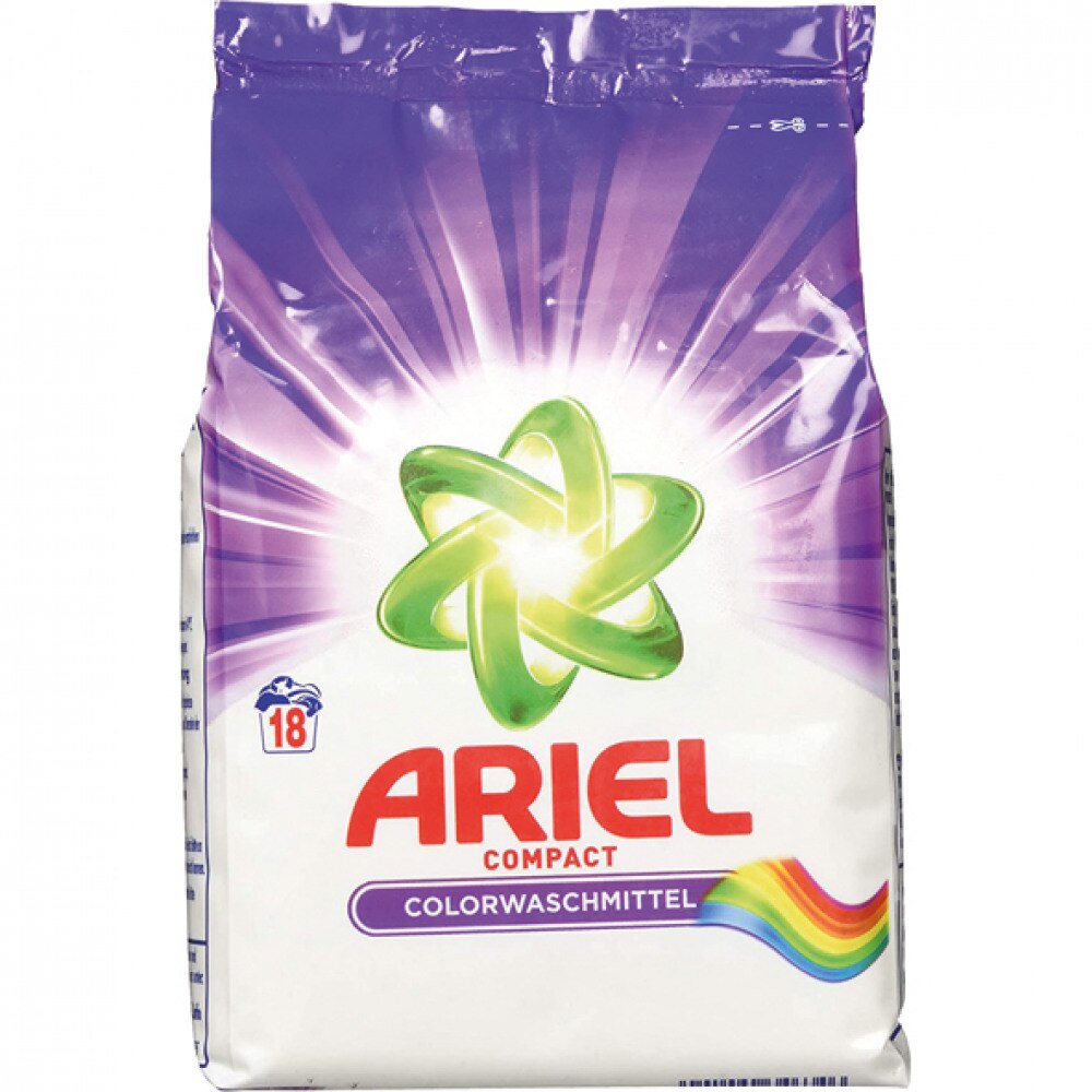 Detergent pudra pentru rufe colorate Ariel, 18 spalari, 1.8 Kg - eMAG.ro