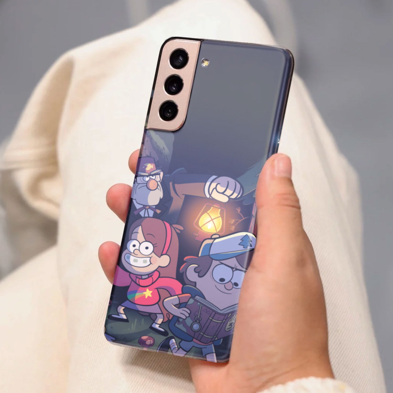 Кейс съвместим с модел Samsung Galaxy S20 Plus Gravity Falls, силикон ...