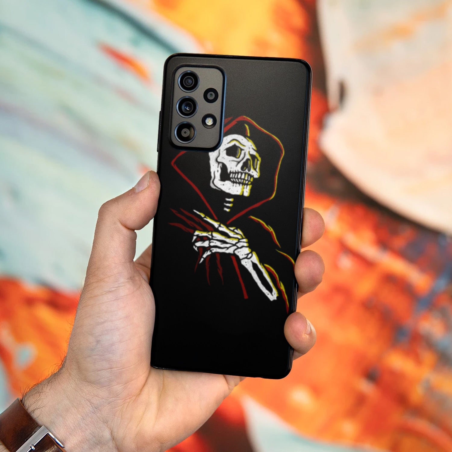 A burkolat kompatibilis a Samsung Galaxy A32 5G modellel Death jön ...