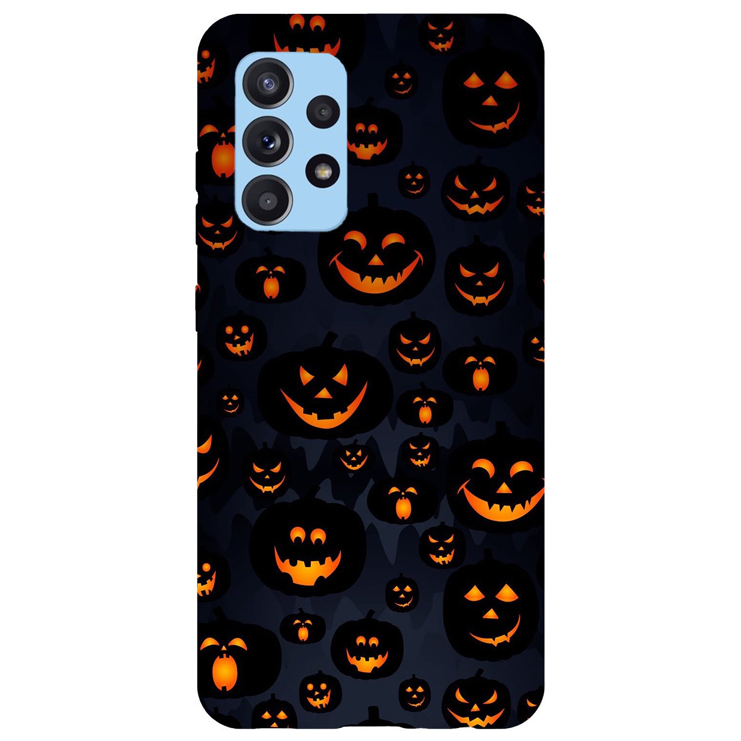 Капак, съвместим с модел Samsung Galaxy A22 4G Excited pumpkins ...