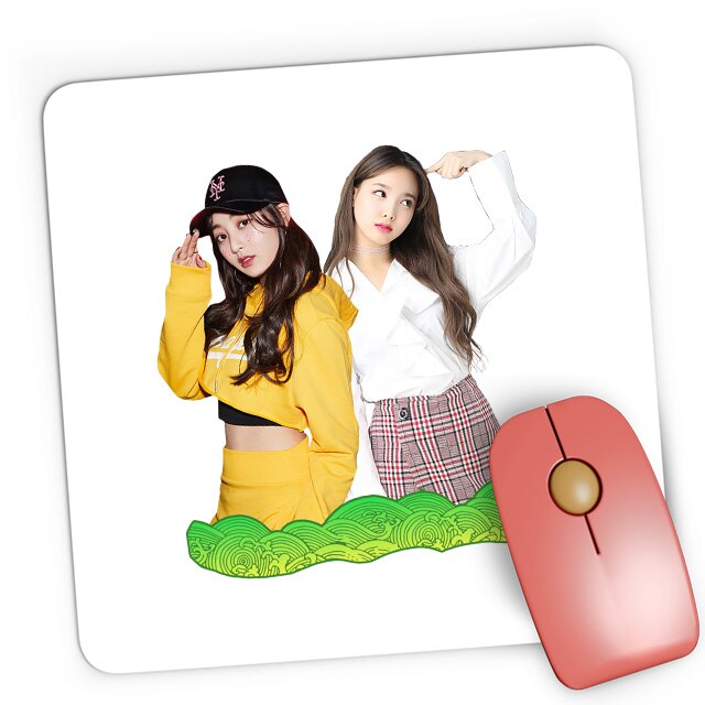 Mousepad Gaming Twice Nayeon Jihyo Icon Wave Cute Girls Dancers, 21x19 ...