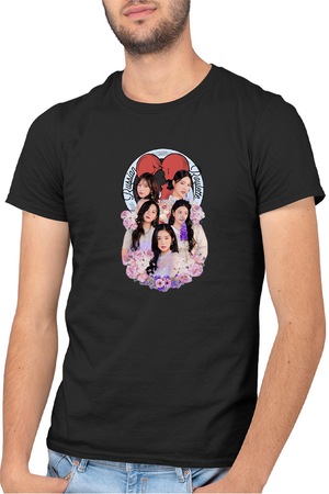 Tricou barbati Red Velvet Group Idols Korea Music Awards MTV, negru ...