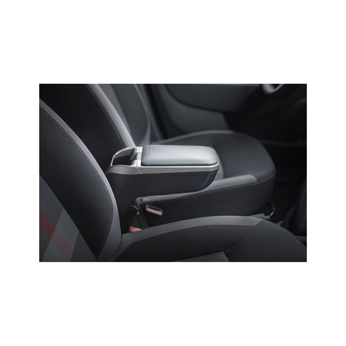 Cotiera auto Armster DACIA SPRING 2021-Prezent, Negru cu gri, fara ...