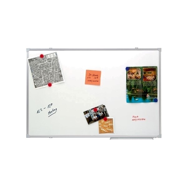 Tabla magnetica A-series, rama aluminiu, 90 x 120 cm - eMAG.ro