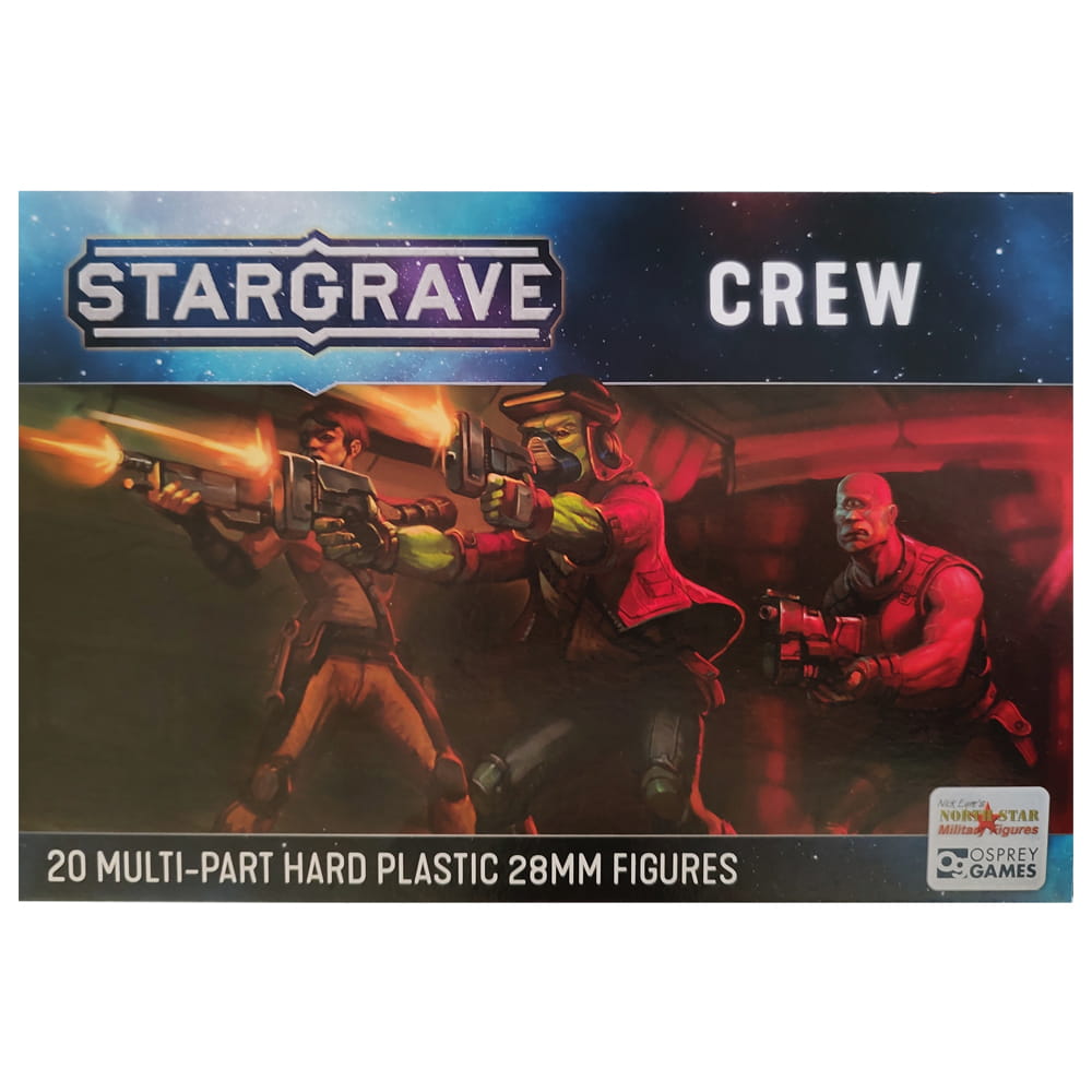 Set de figurine Stargrave Crew, SF la scara 28mm, North Star Military ...