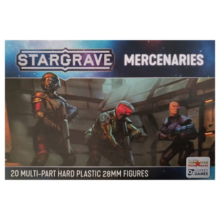 Set de figurine Stargrave Mercenaries, SF la scara 28mm, North Star ...