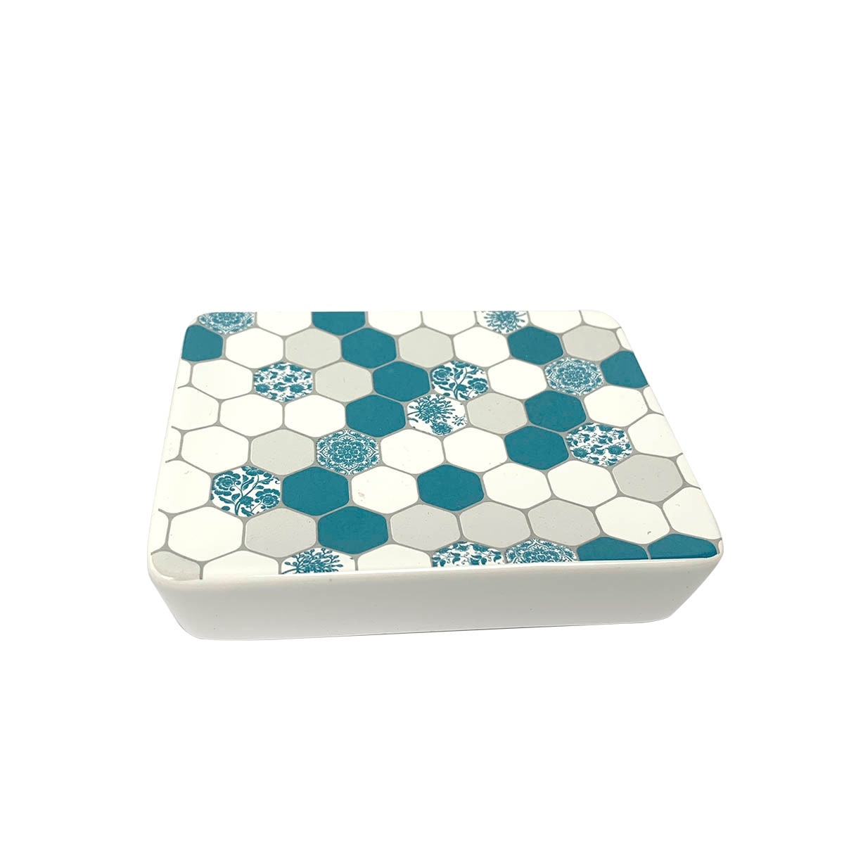 Savoniera ceramica, Frandis, multicolor, model mosaique 196744 - eMAG.ro