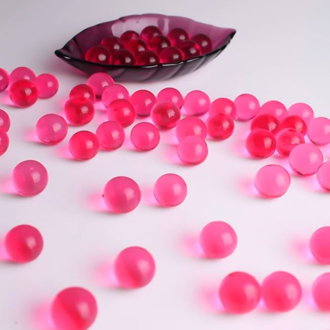 Bile Decorative din Hidrogel Vidrix, Roz, Biodegradabile, Aspect ...