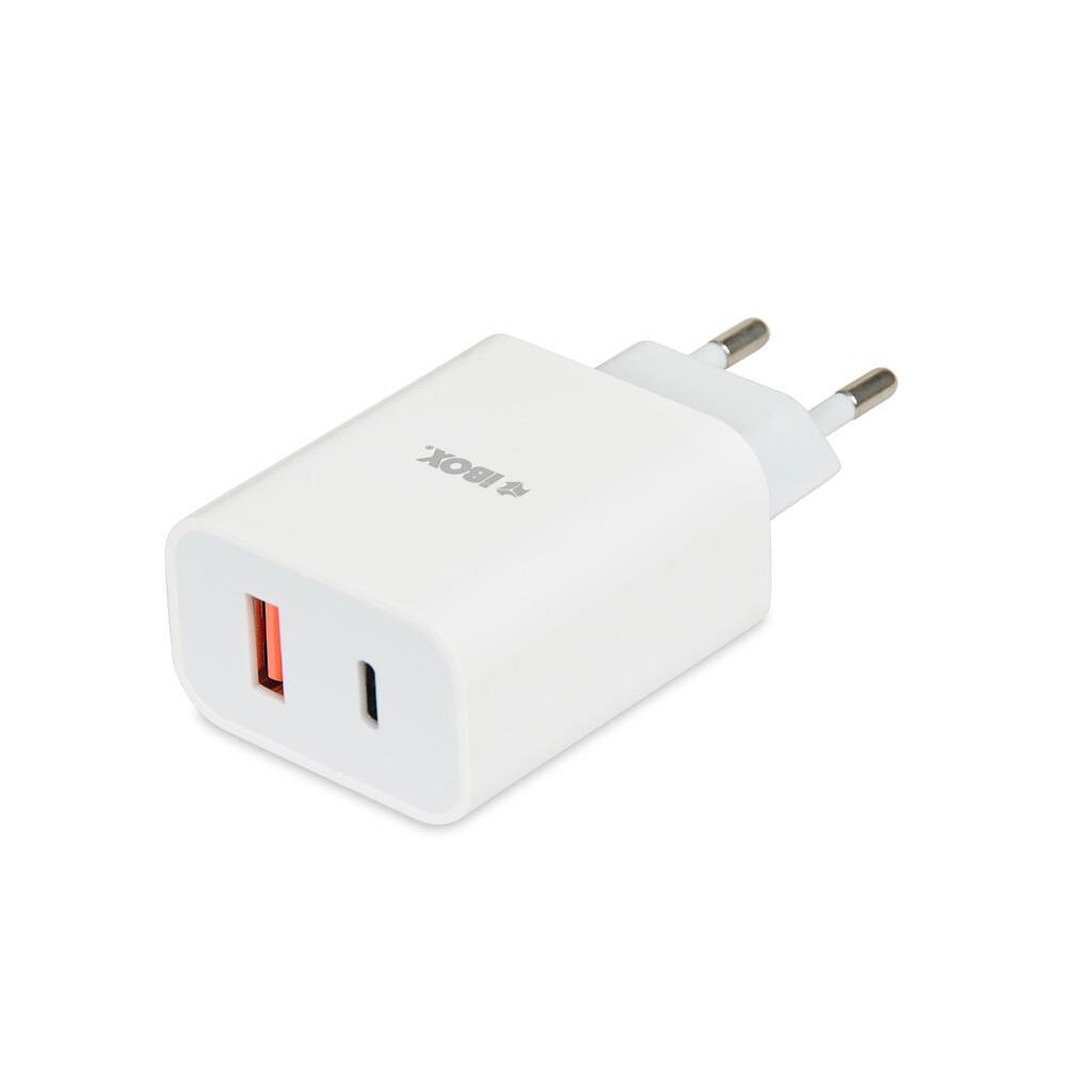 Incarcator telefon, iBOX, USB-A/USB-C, Alb - eMAG.ro
