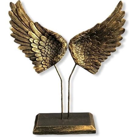 Bibelou decorativ aripi de inger, 44 x 25 cm - eMAG.ro