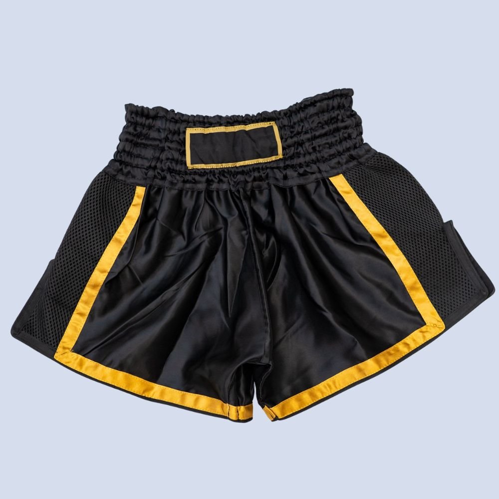 Sort Kickbox Knockout Personalizabil, M, Negru/Galben - eMAG.ro