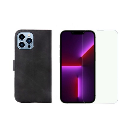Set Husa PhoneGuard Velvet si Protectie Ecran Flexibila, pentru iPhone ...