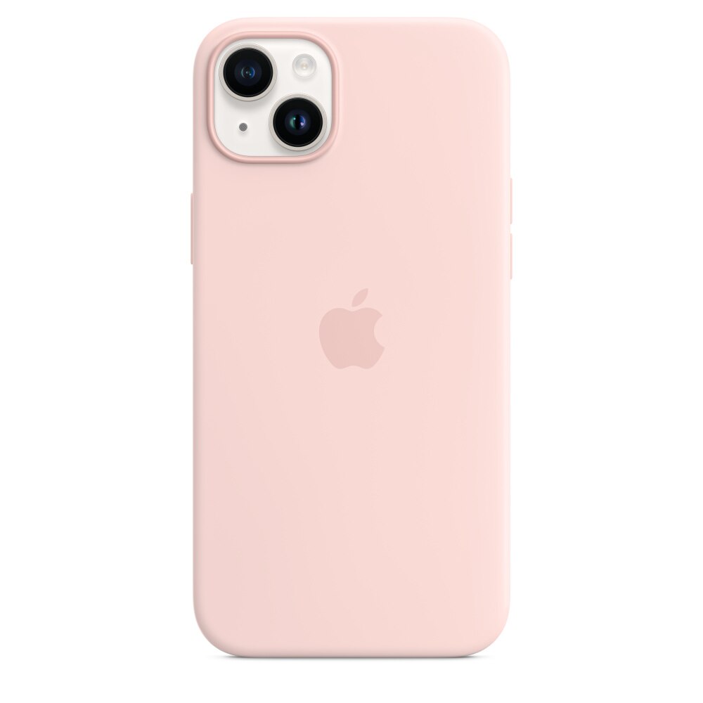 Husa telefon, Silicon, Pentru Apple iPhone 14, Roz deschis - eMAG.ro