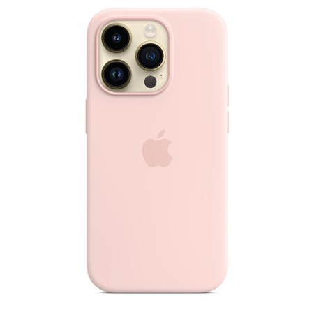 Husa din silicon, Compatibila cu iPhone 14 Pro Max, Roz - eMAG.ro