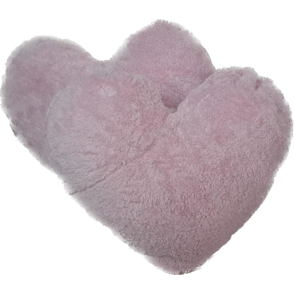 Set 2 perne inimioara roz, 40cm - eMAG.ro