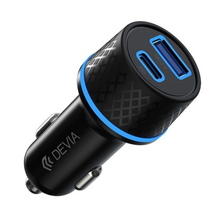 Incarcator Auto Devia Extreme Speed USB si Type-C, PD QC 3.0 52.5W ...