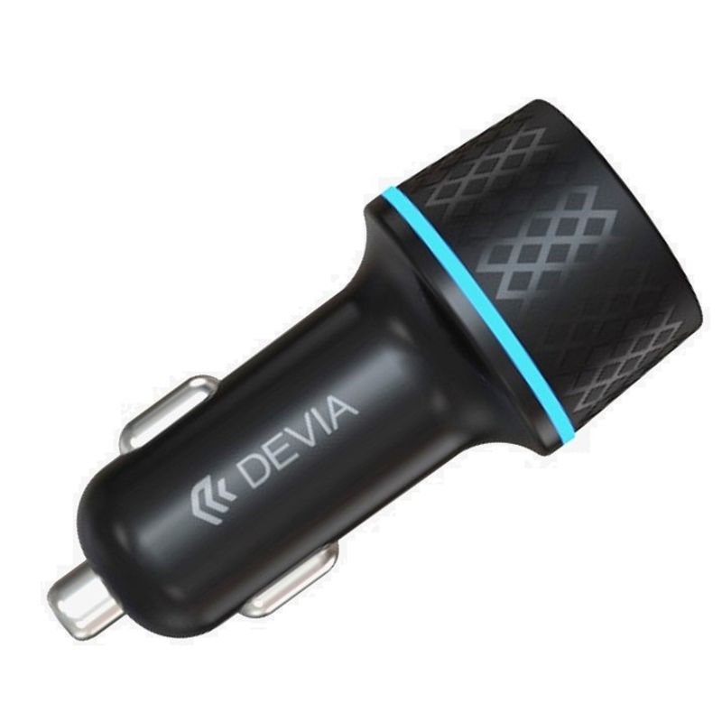 Incarcator Auto Devia Extreme Speed USB si Type-C, PD QC 3.0 52.5W ...
